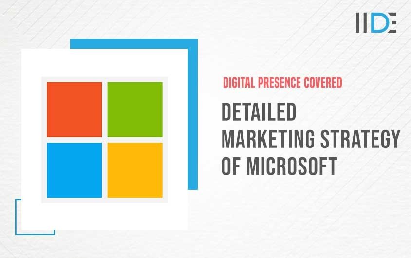 Detailed Marketing Strategy Of Microsoft | IIDE
