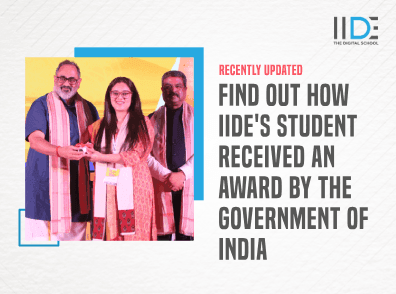 IIDE Student Divya Tandon Awarded By The Indian Government
